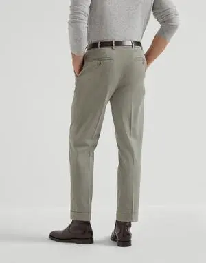 Brunello Cucinelli Cropped Chino Trousers - No