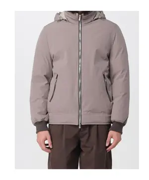 Brunello Cucinelli Shearling Collar Bomber Jacket - Cgz67