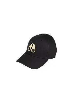 Moose Knuckles Logo Plaque Baseball Cap - Black