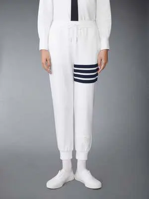 Thom Browne 4-bar Sweatpants - White