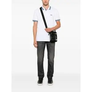 Hugo Boss Logo Embroidered Short-sleeved Polo Shirt