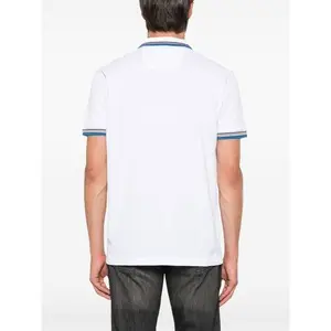 Hugo Boss Logo Embroidered Short-sleeved Polo Shirt