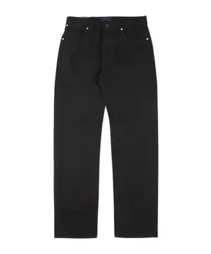 Stone Island Jeans With Belt Loops - Black