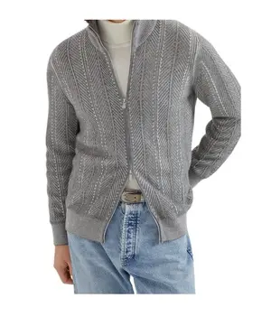 Brunello Cucinelli Long-sleeved Zip-up Cardigan
