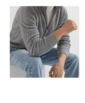 Brunello Cucinelli Long-sleeved Zip-up Cardigan