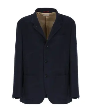Brunello Cucinelli Long Sleeved Single Breasted Blazer - Black