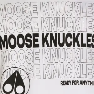 Moose Knuckles Conway Logo Printed Crewneck T-shirt