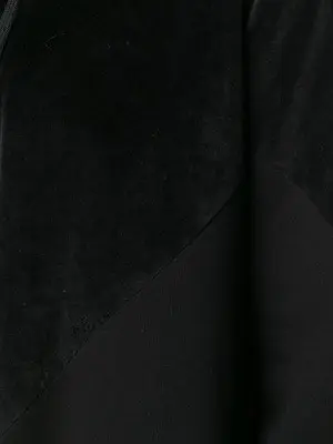 Givenchy Panelled Zip Front Hoodie - Black