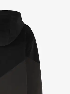 Givenchy Panelled Zip Front Hoodie