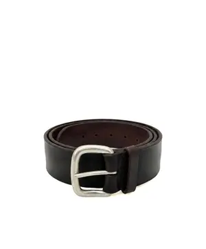 Orciani Leather Belt With Metal Buckle - No
