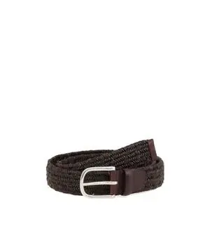 Orciani Woven Leather Belt