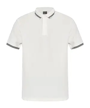 Emporio Armani Striped Edge Polo Shirt