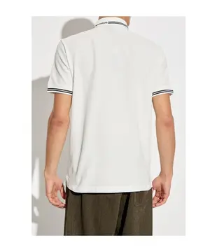 Emporio Armani Striped Edge Polo Shirt