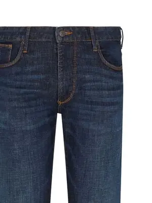 Emporio Armani Washed Skinny Jeans