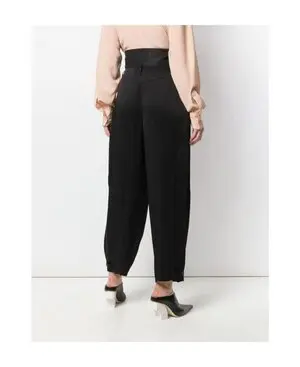 Givenchy High-waisted Satin Trousers