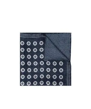 Brunello Cucinelli Geometric-pattern Silk Pocket Square