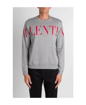 Valentino Garavani Logo-print Crewneck Sweatshirt