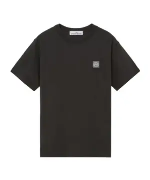 Stone Island Logo Patch Crewneck T-shirt