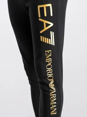 Emporio Armani Logo-print Cotton Track Trousers