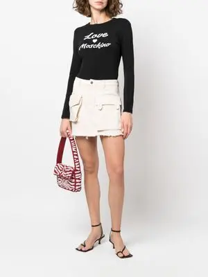 Moschino Detail Long Sleeve T-shirt