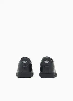EA7 Logo Detail Lace-up Sneakers