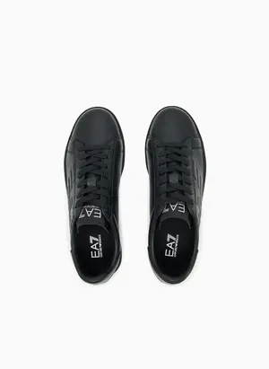 EA7 Logo Detail Lace-up Sneakers
