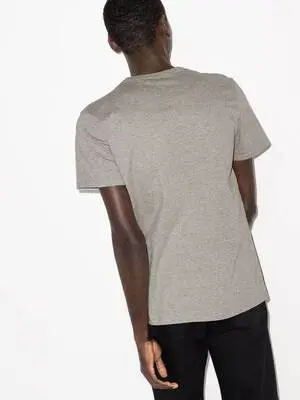 Maison Kitsuné Fox Logo Embroidered T-shirt