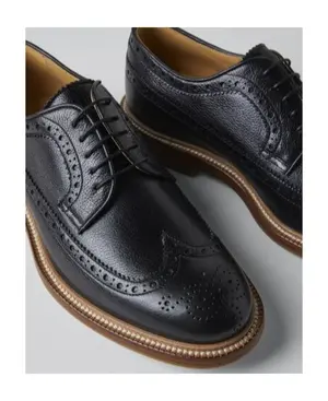 Brunello Cucinelli Lace-up Leather Brogues