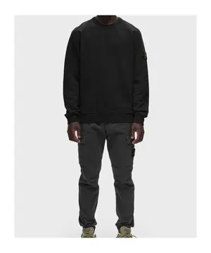 Stone Island Compass Patch Crewneck Sweatshirt
