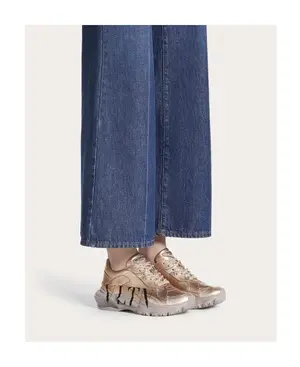 Valentino Garavani Vltn Round-head Lacing Casual Sneakers
