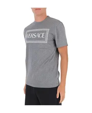 Versace Logo Printed T-shirt