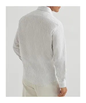 Brunello Cucinelli Striped Button-up Shirt