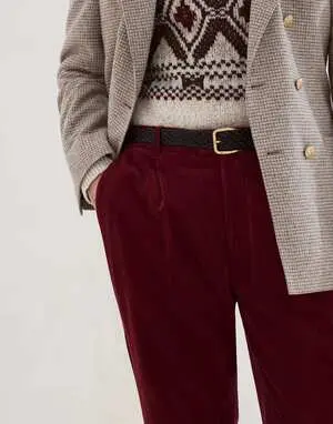 Brunello Cucinelli Pleated Tapered Trousers
