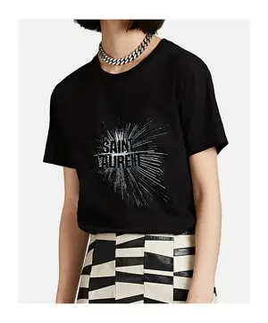 Saint Laurent Light Beam Logo T-shirt