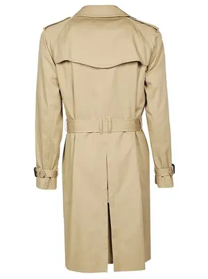 Saint Laurent Belted Trench Coat