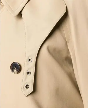 Saint Laurent Belted Trench Coat