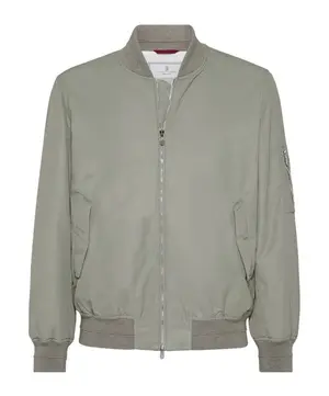 Brunello Cucinelli Zip-fastening Bomber Jacket