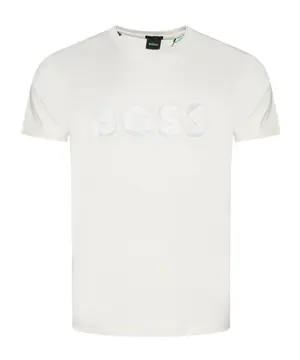 Hugo Boss Maxi Logo Patch Crewneck T-shirt