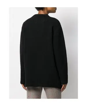 Off-White Logo Ribbed Crew Neck Jumper