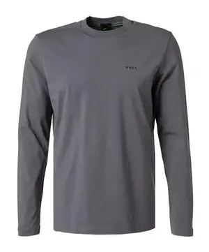 Hugo Boss Logo Pattern T-shirt - Gray