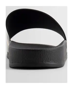 Off-White Diag-stripe Print Slides