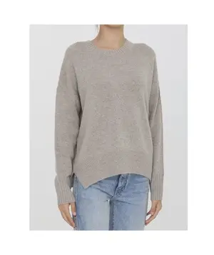 ALLUDE Drop-shoulder Cashmere Jumper