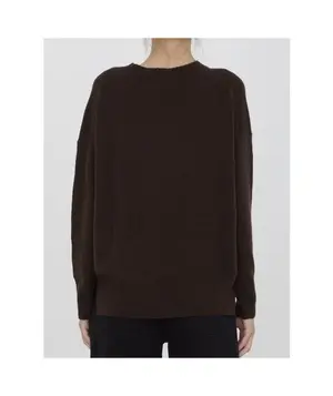 ALLUDE Crewneck Long-sleeve Knitwear
