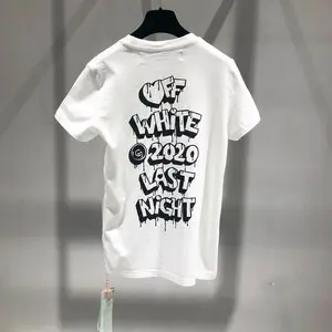 Off-White Letter Printed T-shirt