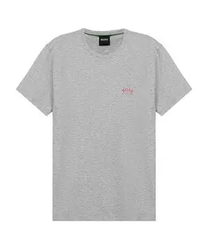 Hugo Boss Logo Printed T-shirt - Gray