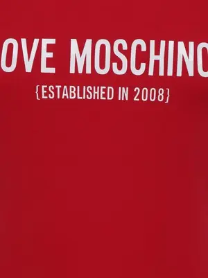 Moschino Print Cotton T-shirt