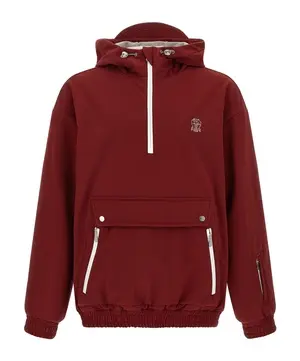Brunello Cucinelli Hooded Anorak Jacket - No