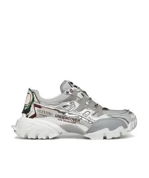 Valentino Garavani Undercover Co-signed Climbers Casual Sneakers - Gray