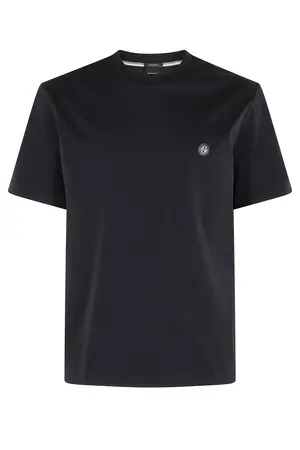 Hugo Boss Double B-monogram Crewneck T-shirt - Black