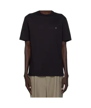 Hugo Boss Double B-monogram Crewneck T-shirt - Black